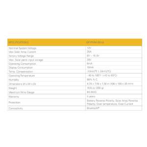30 Amp Dual Bank Solar Controller | Go Power Products